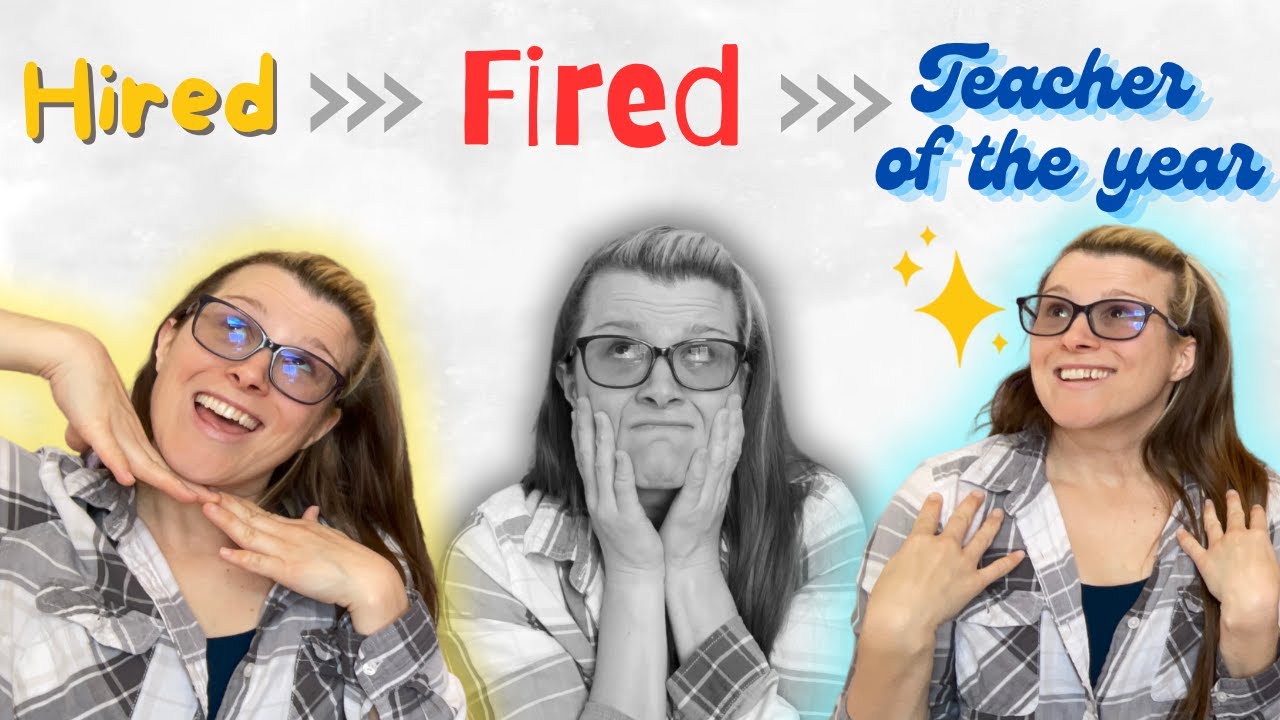 How I was Hired, Fired, and Art Teacher of the Year - YouTube