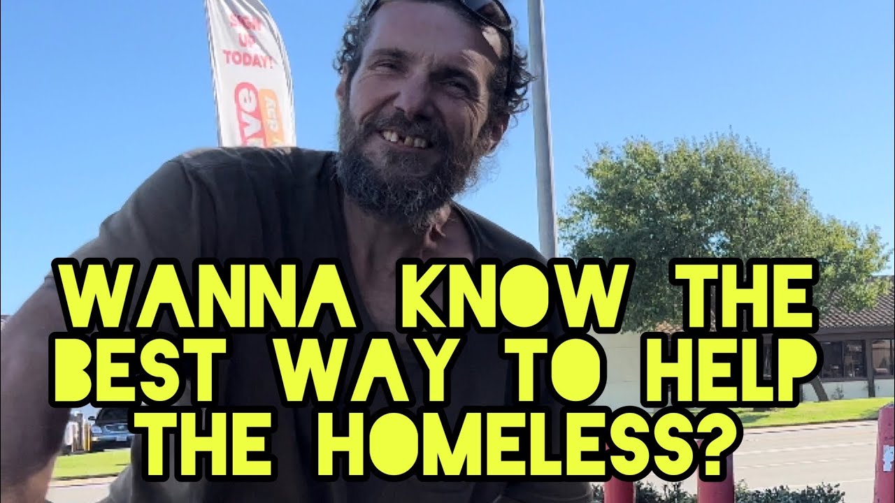 One of the best ways to help the homeless and make a difference - YouTube