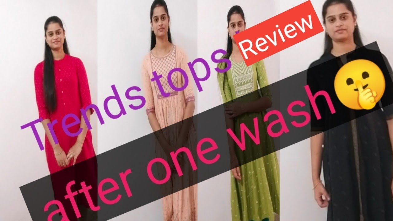Trends tops review, after one wash🙃 #haul #trendstops #afterwashreview ...