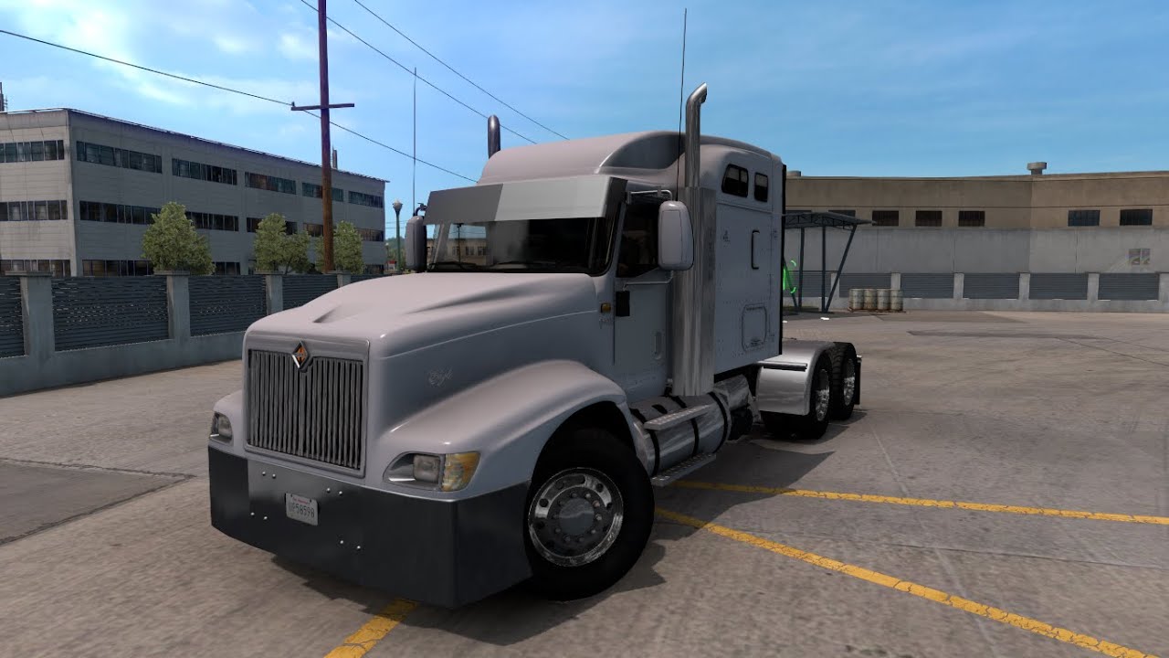 American truck simulator | international 9400i | ats free mod - YouTube