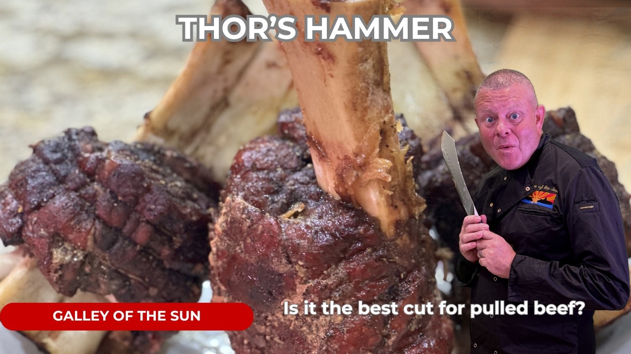 Thor's Hammer is the SECRET to tender Pulled Beef! - YouTube