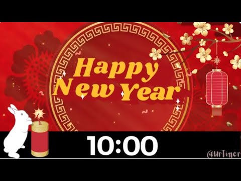 Happy Lunar New Year Chinese Lantern & Oriental Music 10 Minute ...