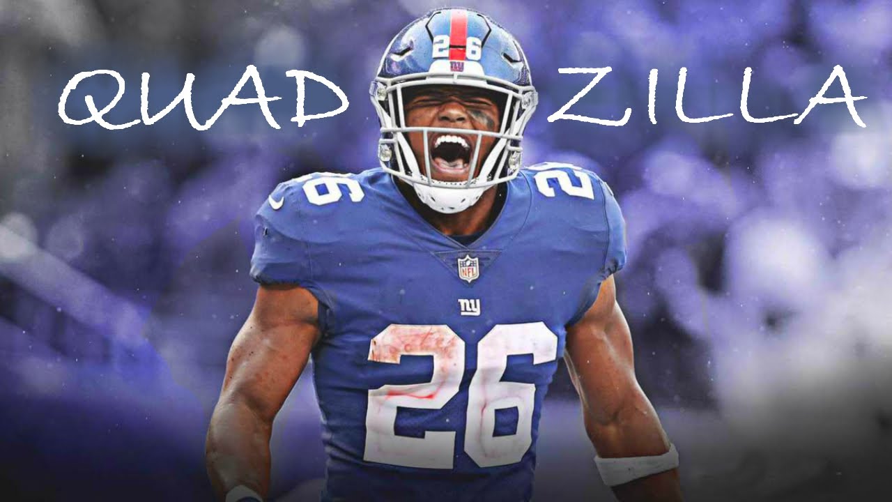 *QUADZILLA* Saquon Barkley | "Godzilla" | NFL Highlights - YouTube