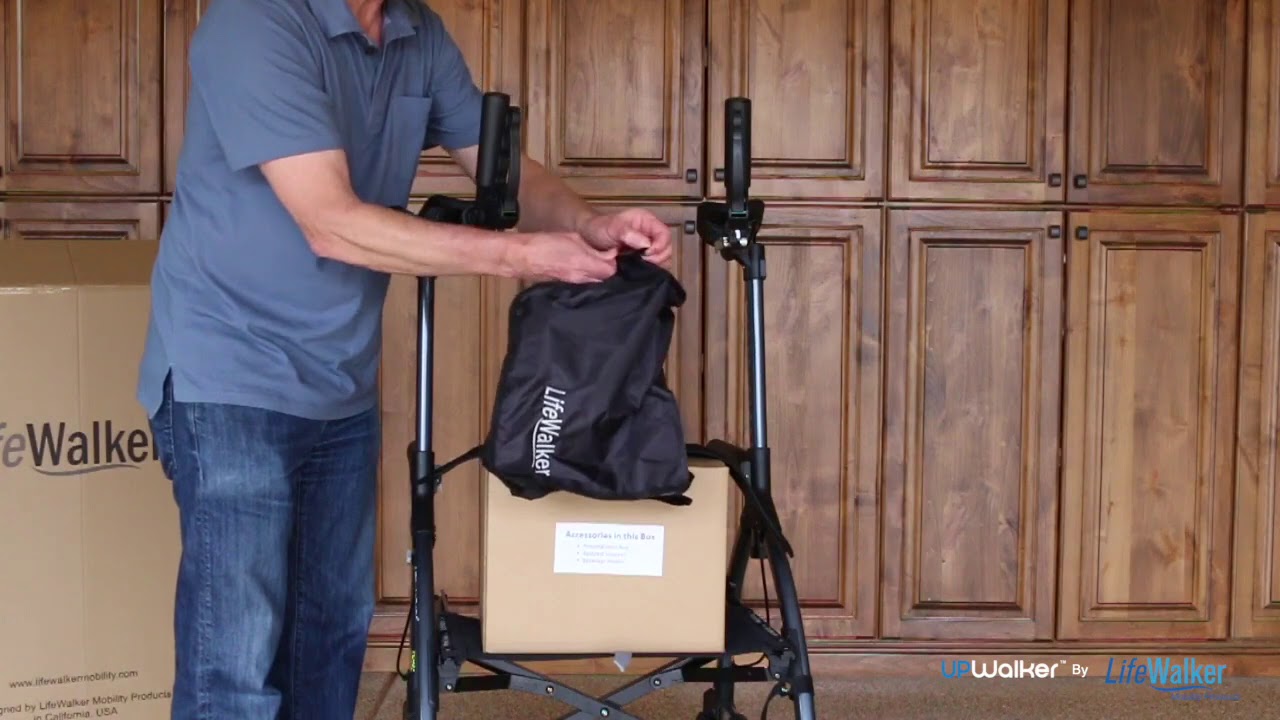 How to Attach the Standard Accessories to your UPWalker? - YouTube