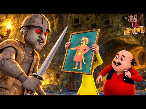 Motu Patlu vs मंदिर का खतरनाक Trap | Motu Patlu | मोटू पतलू
