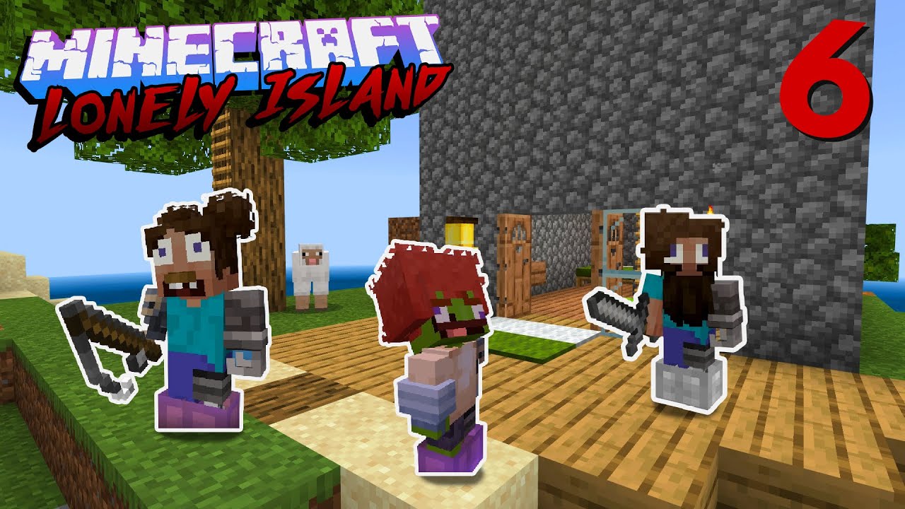ISLAND HOUSE RENOVATIONS! - Minecraft Lonely Island - 6 - YouTube