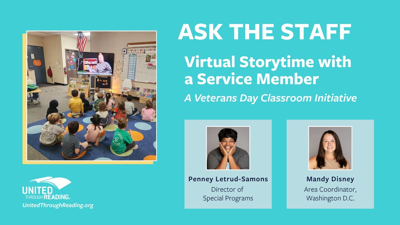 Veterans Day Classroom Ideas: Virtual Storytime with a Service Member ...