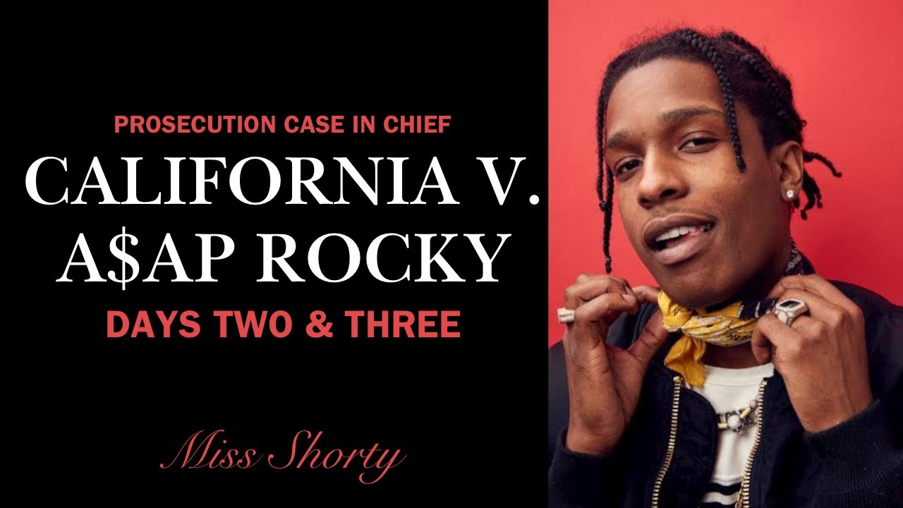 🔫 A$AP ROCKY TRIAL: DAYS TWO & THREE 🔫 - YouTube
