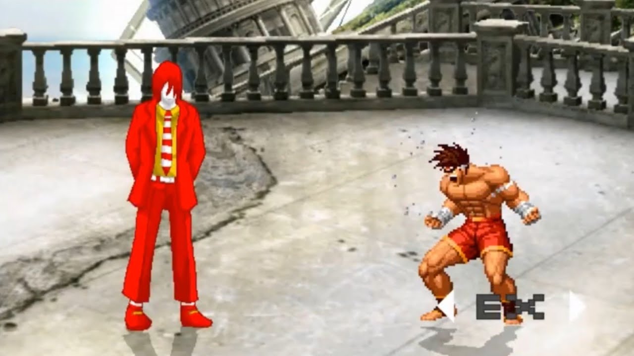 【MUGEN】Donald Mcdonald VS Ultimate Joe Higashi - YouTube