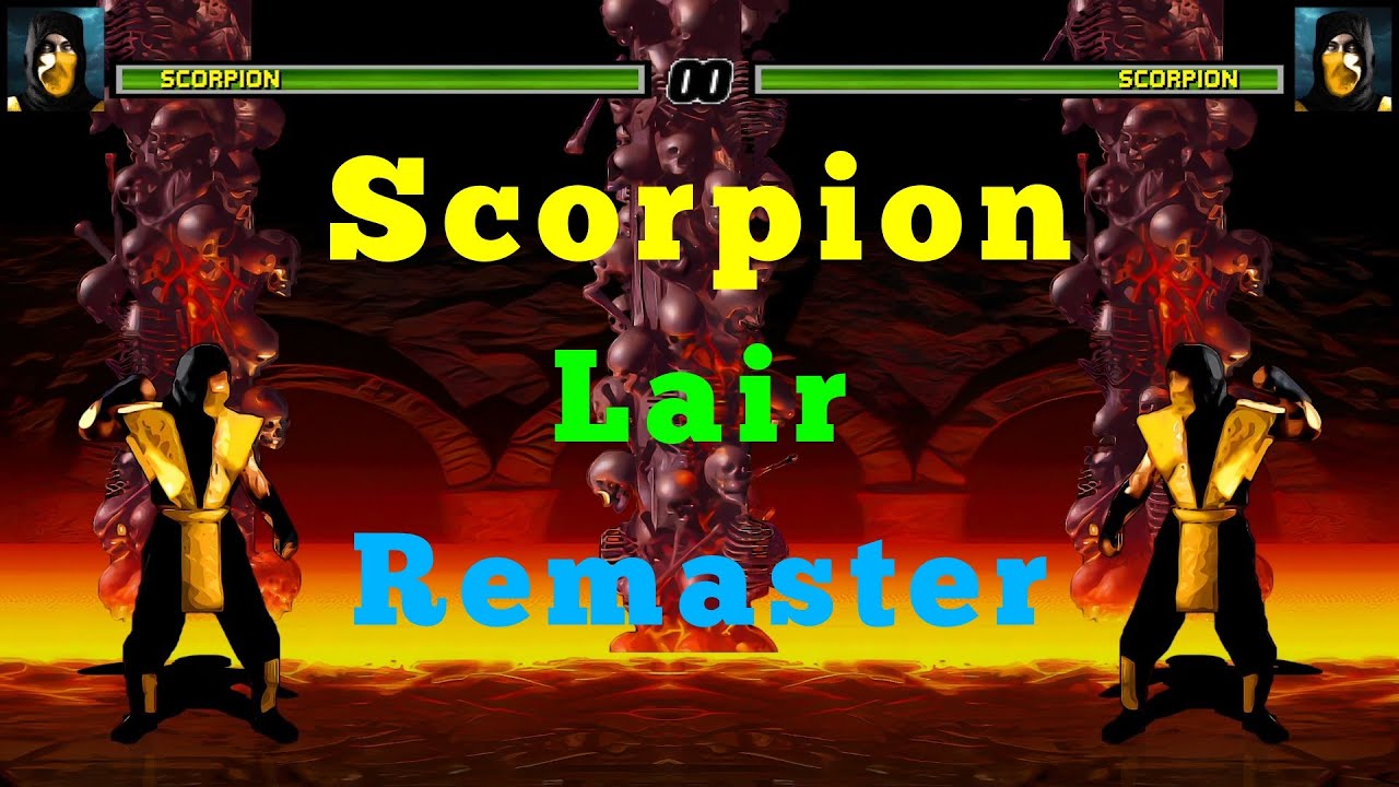 UMK3 Scorpion Lair Remaster Mugen - YouTube