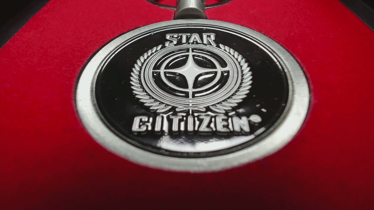 Star Citizen Merchandise - CHALLENGE COIN - Keyring - YouTube