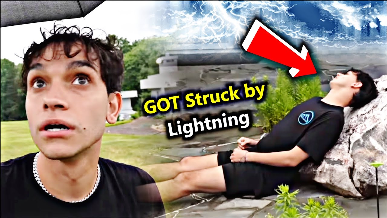 Lucas GOT Struck by Lightning | Lucas and Marcus | Dobre Brothers - YouTube