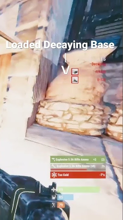 Loaded Decayed Base On Rust Console - YouTube