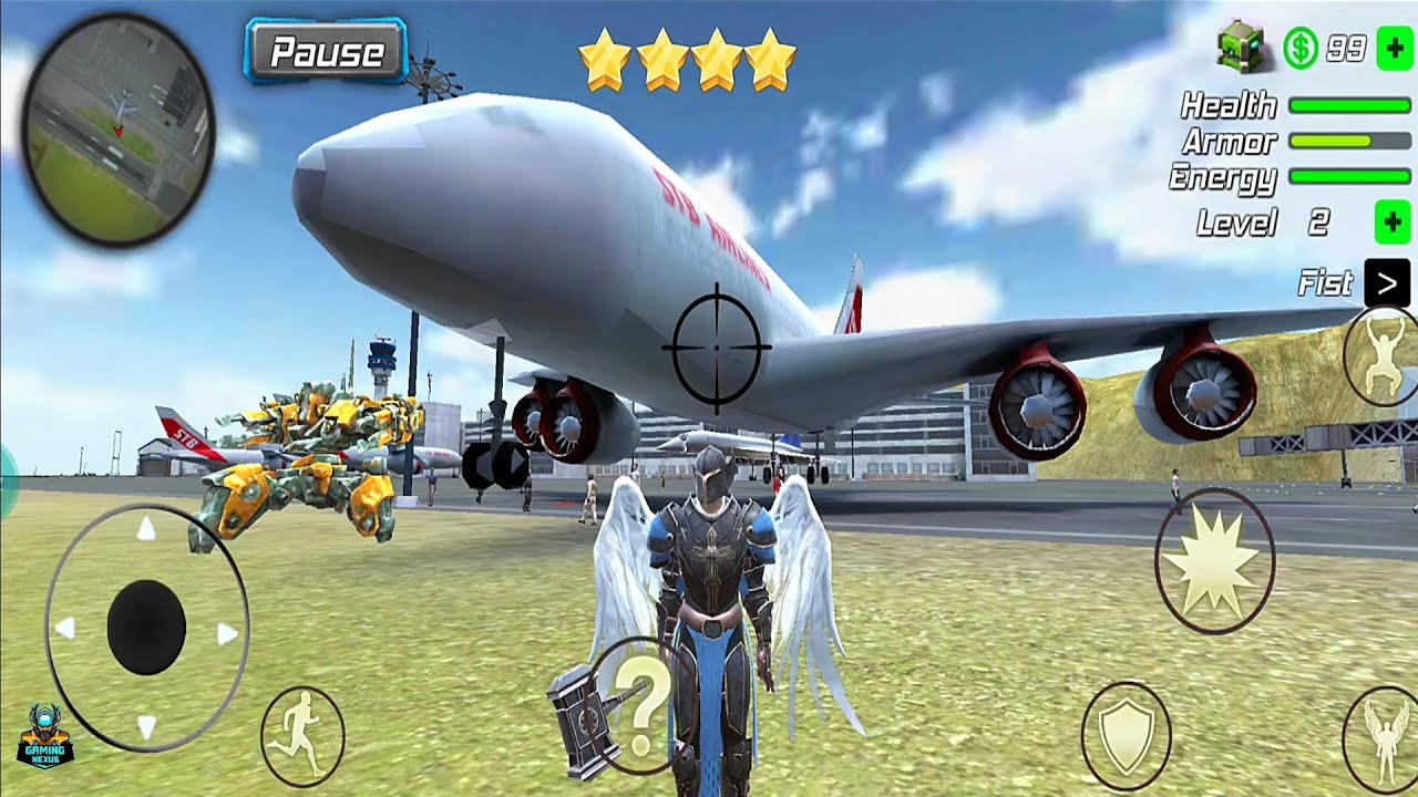 Crime Angle Superhero Gangster Killing Simulator #7 Android Gameplay ...
