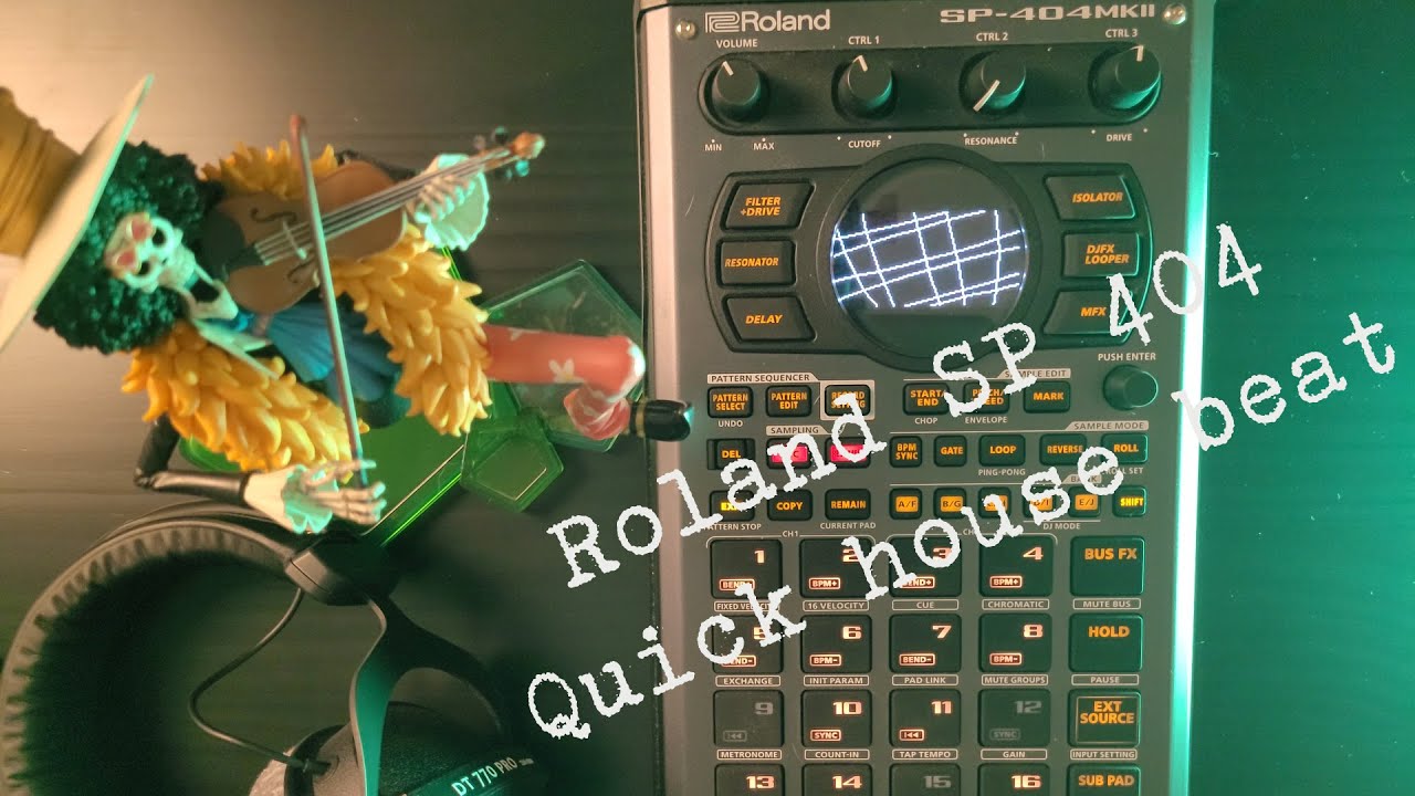 Quick house beat | SP404mk2 - YouTube