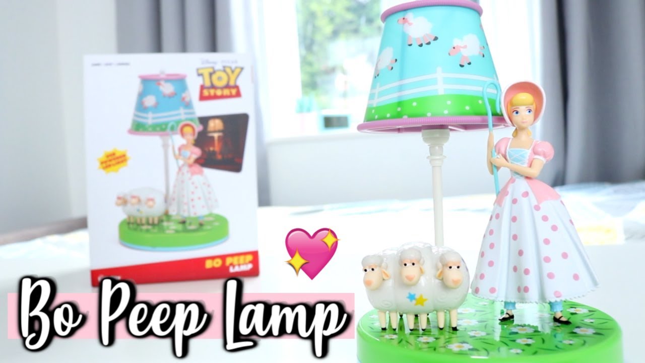 BO PEEP LAMP DISNEY STORE UNBOXING REVIEW - YouTube