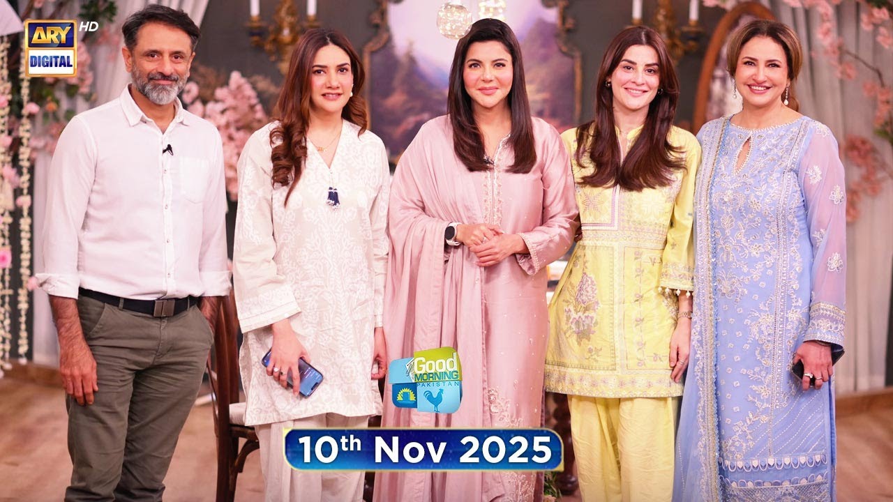 Good Morning Pakistan | Saba Faisal | Diya Mughal | Aamna Malick | 10 ...