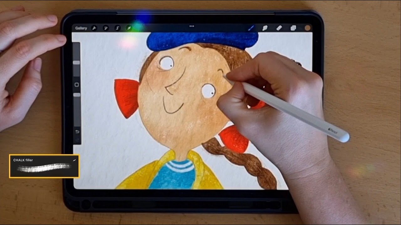 02_RAINCOAT procreate tutorial CZ SK - kreslenie krok za krokom ...