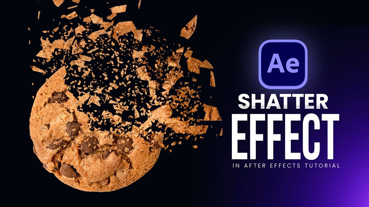 Shatter Effect in After Effects – Step-by-Step Tutorial - Adobe Rider - YouTube