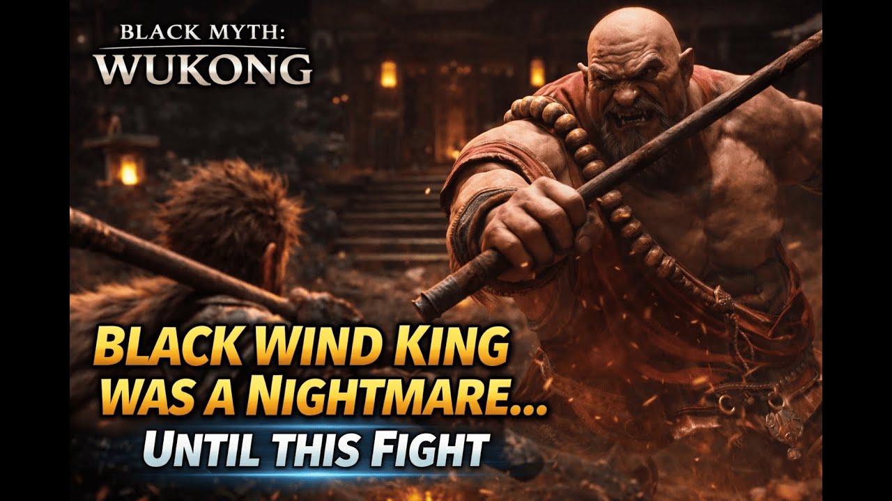 🔥 Black Wind King Was a Nightmare… Until This Fight | Black Myth ...