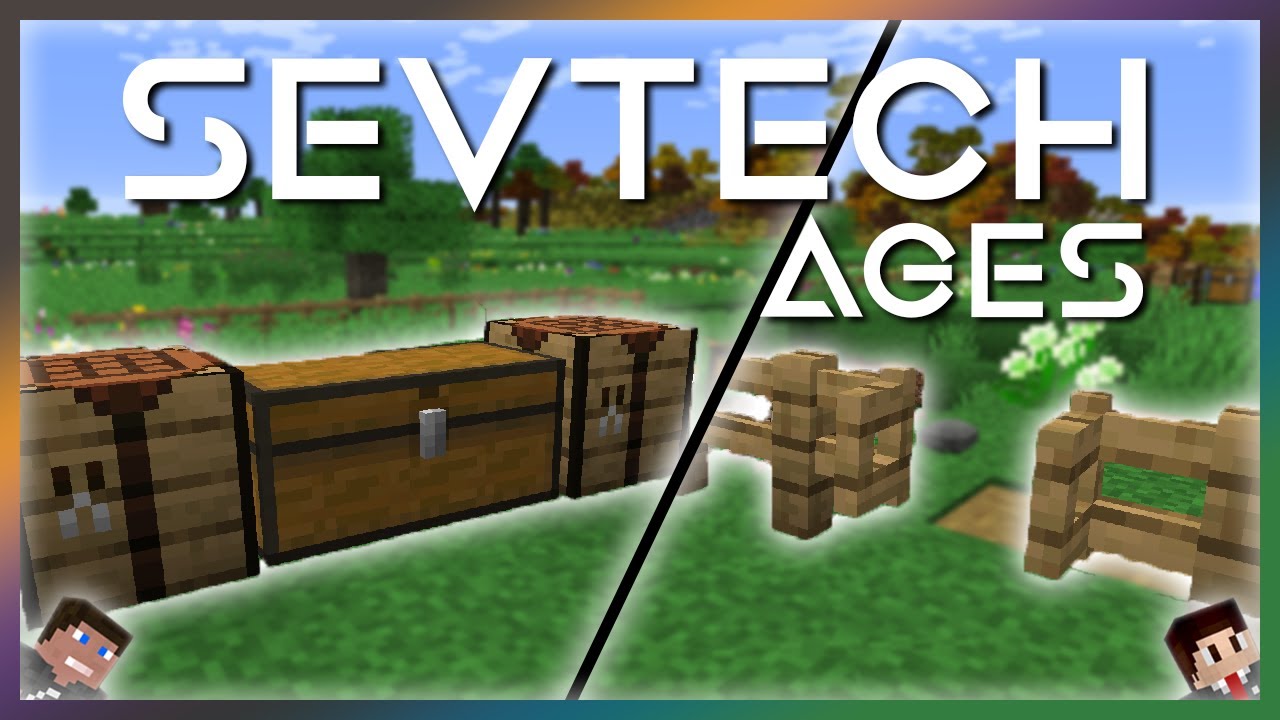 Sicherung der Age 1-Base! ☄️ SevTech: Ages #02 - YouTube