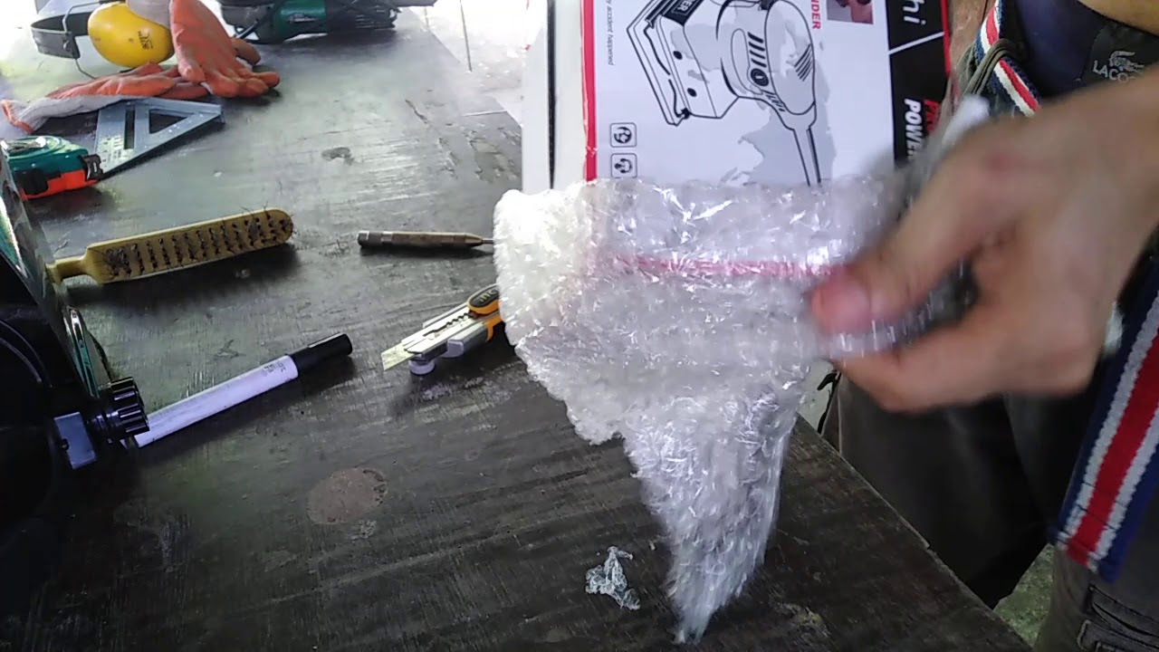 MITSUSHI Palm Sander by Kabini through Shopee 11.11 - YouTube