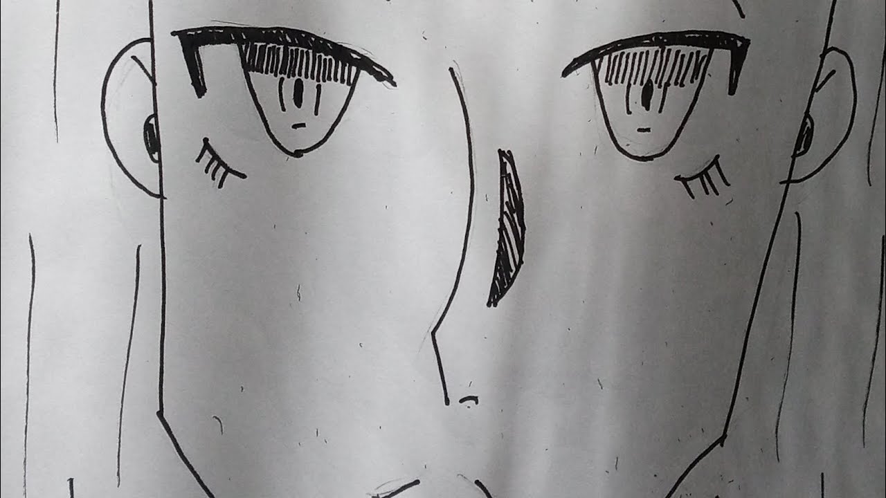 Ismail's Drawing - Sketsa Manga 11/Manga's Sketch 11 - YouTube