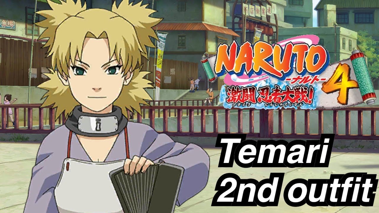 Naruto Gekitou ninja Taisen 4 Temari 2nd outfit Time Attack - YouTube