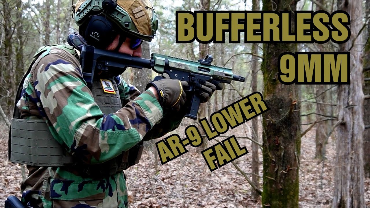 Bear Creek Arsenal Bufferless Testing With a 9mm Lower | Ejector Issues ...