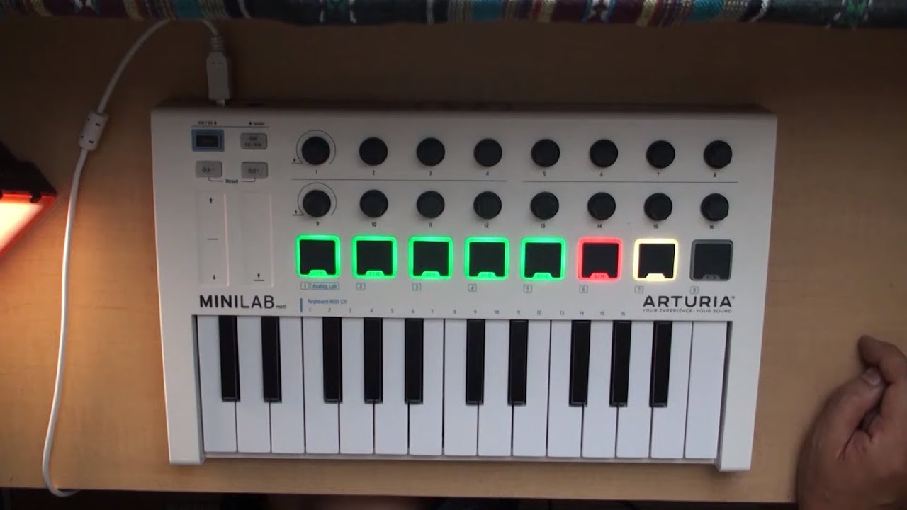 ARTURIA MINILAB mkⅡ: Live looping /Epidauros MASAYOSHI TAKANAKA - YouTube