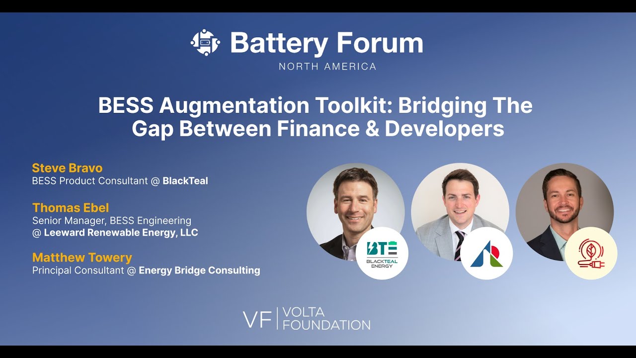 Battery Forum: BESS Augmentation Toolkit: Bridging the Gap with ...