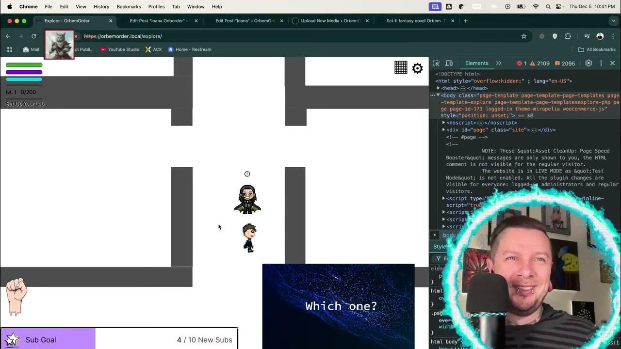 Building A WordPress Game Engine To Make A Pixel Art RPG. #Programming #Gamedev #Twitch - YouTube