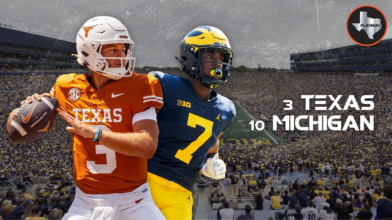 #3 Texas vs #10 Michigan Preview - YouTube