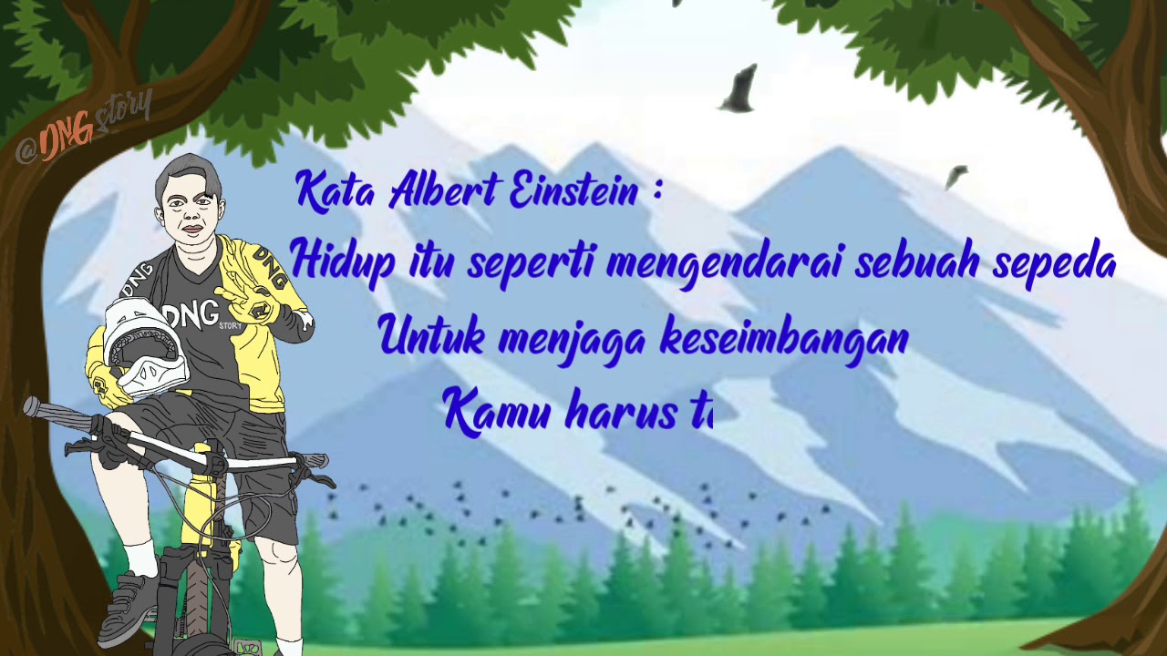 Story WA animasi "FILOSOFI SEPEDA & FILOSOFI BERSEPEDA" - YouTube