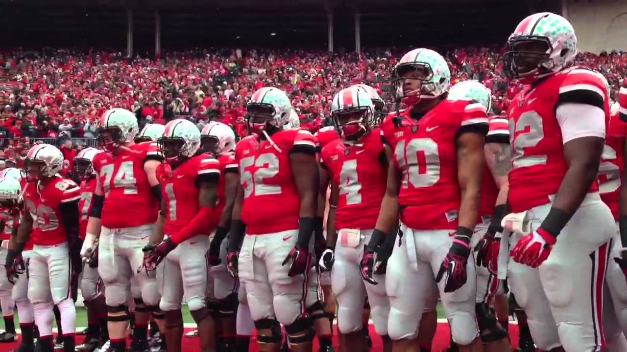Raw Video: Buckeyes enter Ohio Stadium - YouTube