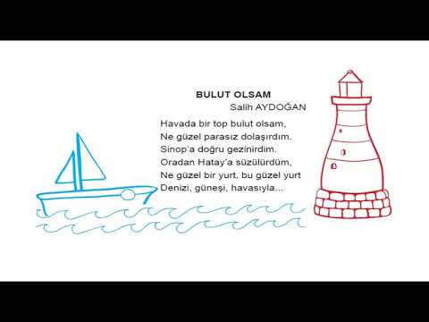 3.Sınıf Müzik Dersi, Bulut Olsam Şarkısı