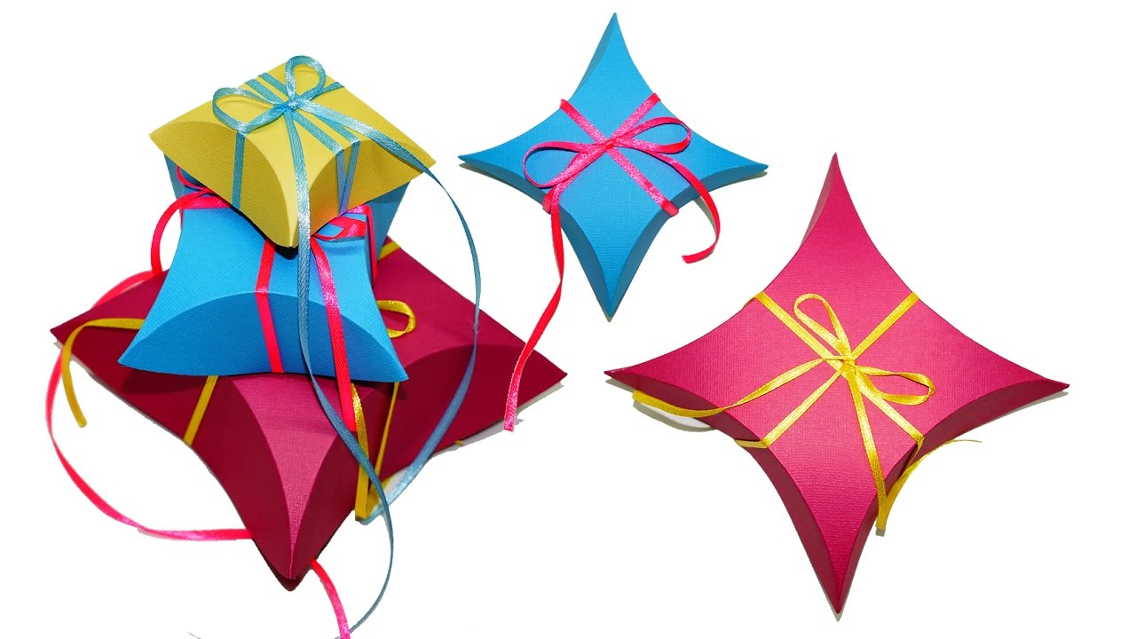 DIY Paper Crafts Easy Gift Box Making With Paper How To Make A Gift DIY Paper Crafts Easy Gift Box Making With Paper How To Make A Gift