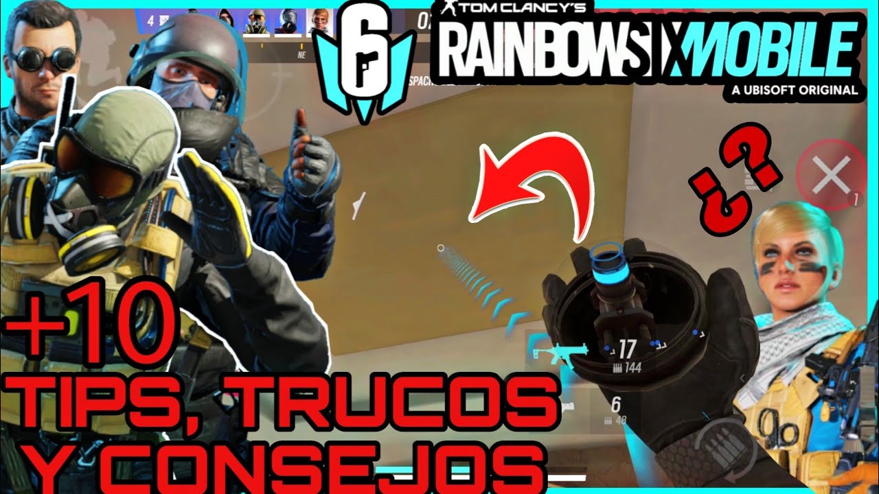 ️ +10 TIPS, TRUCOS Y CONSEJOS para PRINCIPIANTES en Rainbow Six Mobile ...