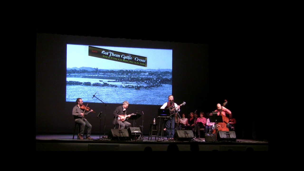 Jim Reader, "GET THEM CATTLE 'CROSS", Live - YouTube
