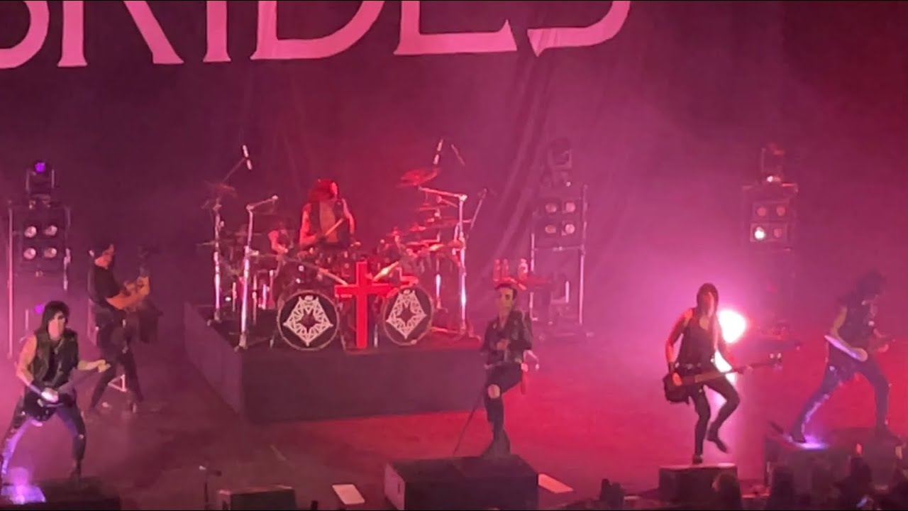 Black Veil Brides Scarlet Cross Live 10-29-21 The In-Between Tour ...