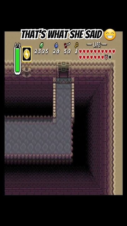 Thats What She Said Zelda Legendofzelda Alinktothepast Youtube