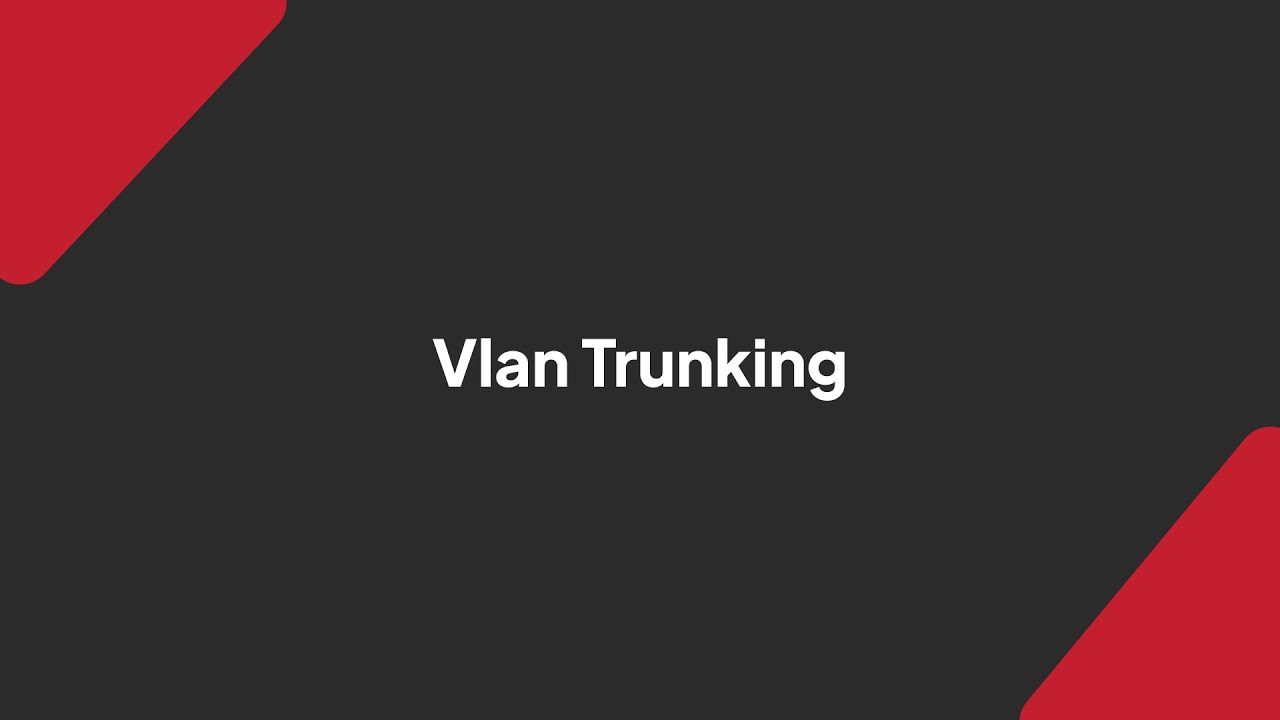 IT Tutorial | Vlan Trunking - YouTube
