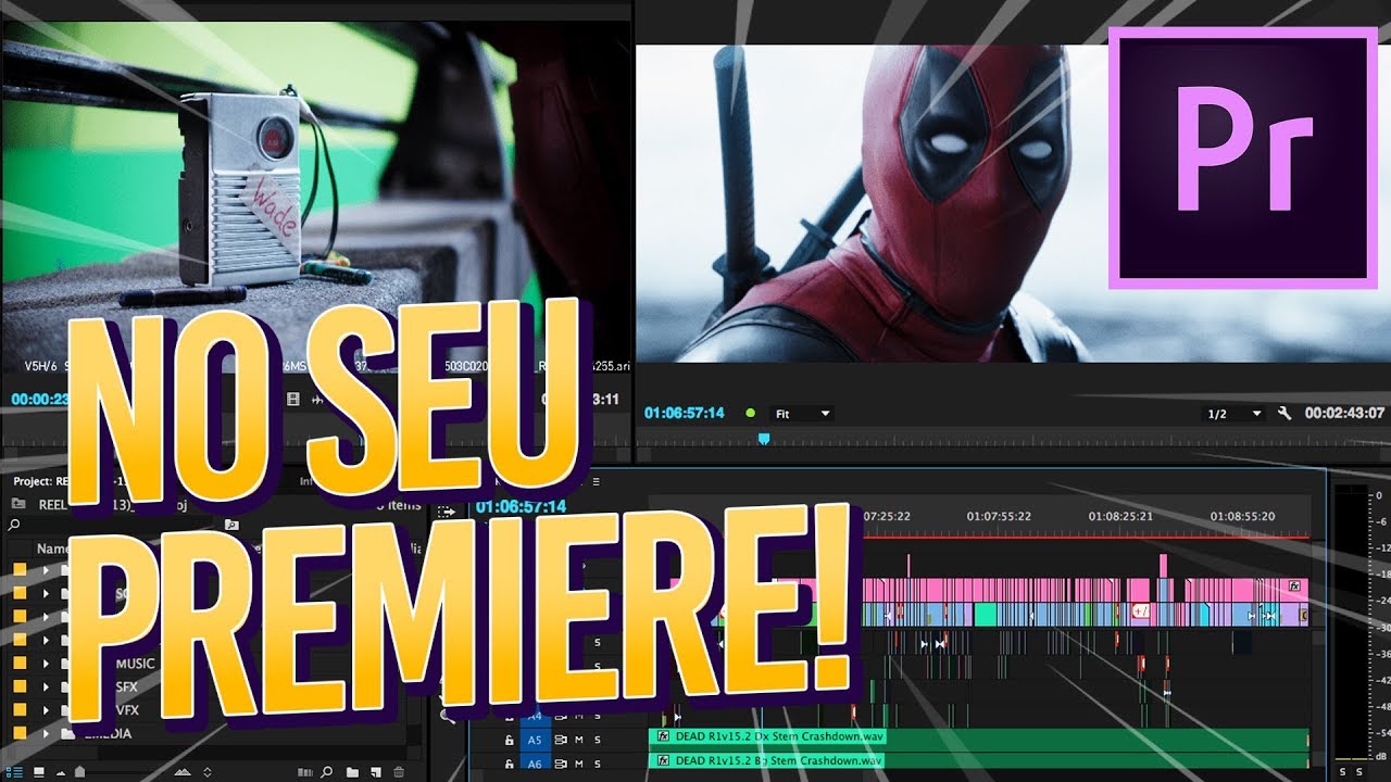 PRESET do DEADPOOL GRÁTIS no ADOBE PREMIERE - Camera Shake - YouTube