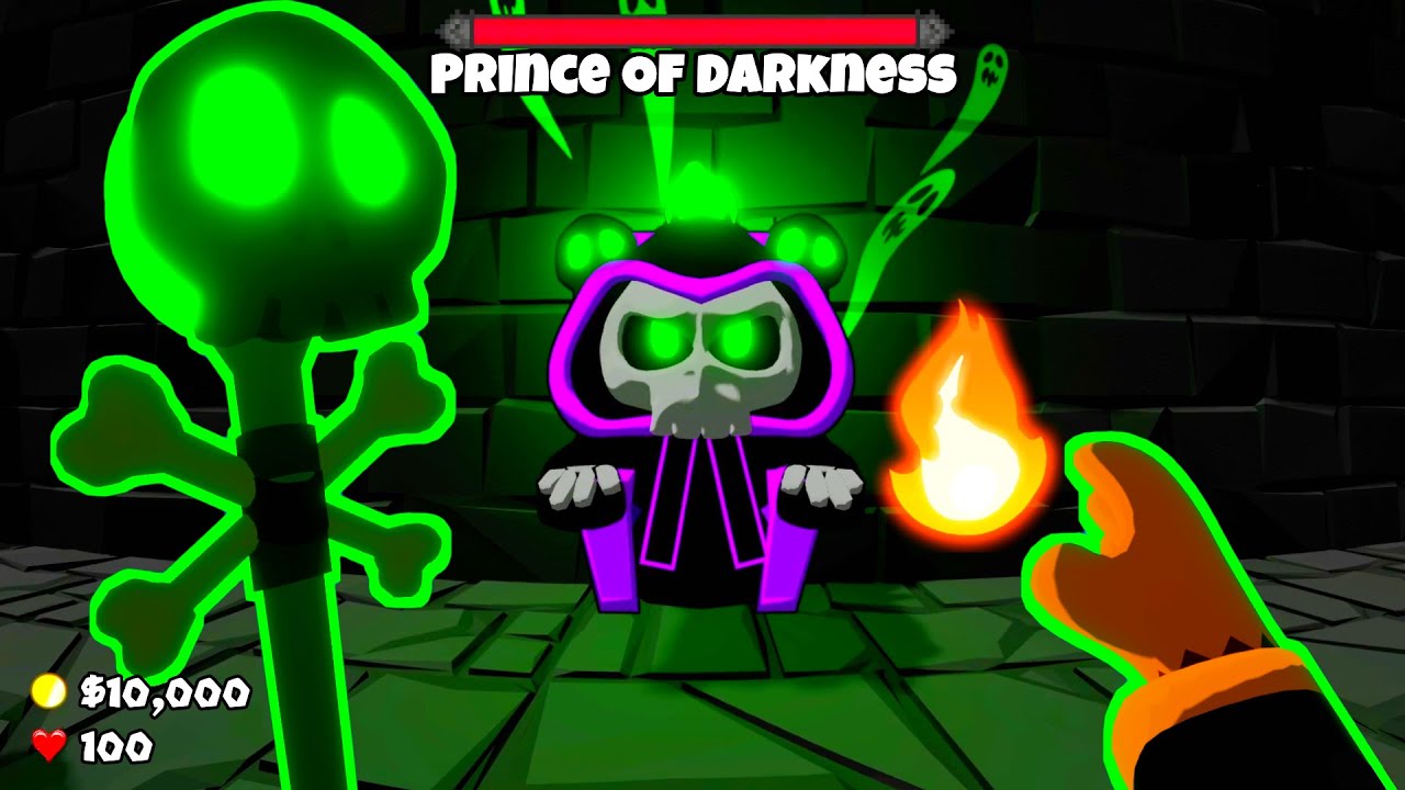 Can I BEAT The *NEW* PRINCE OF DARKNESS BOSS? (Bloons First Person ...