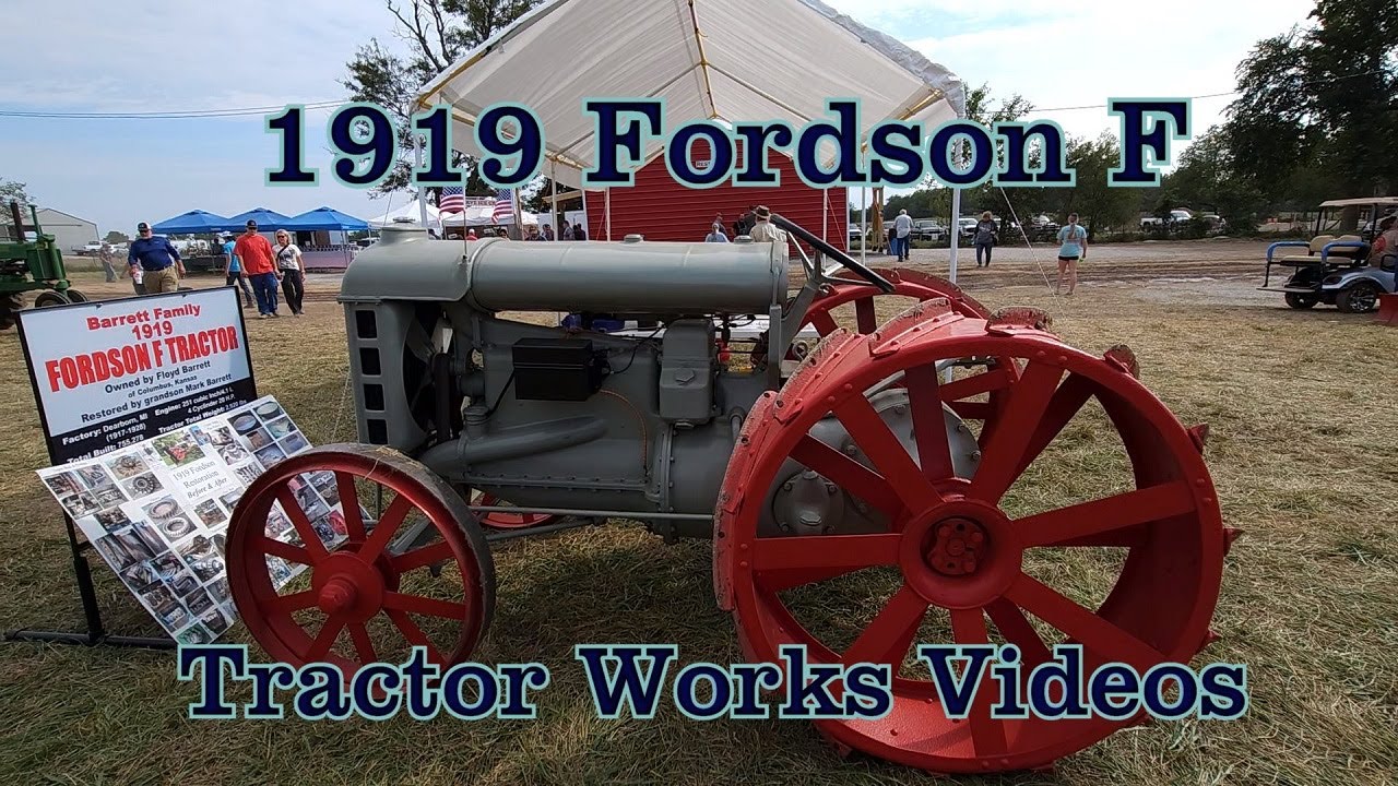 Check out this amazing Fordson Model F antique tractor! Tractor Works ...