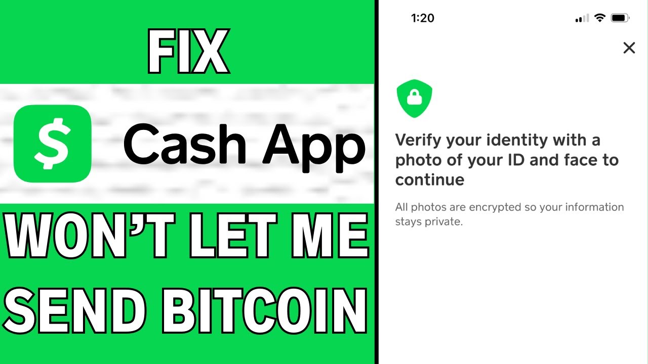 How to Fix Cash App Won't Let Me Send Bitcoin (LATEST GUIDE) - YouTube