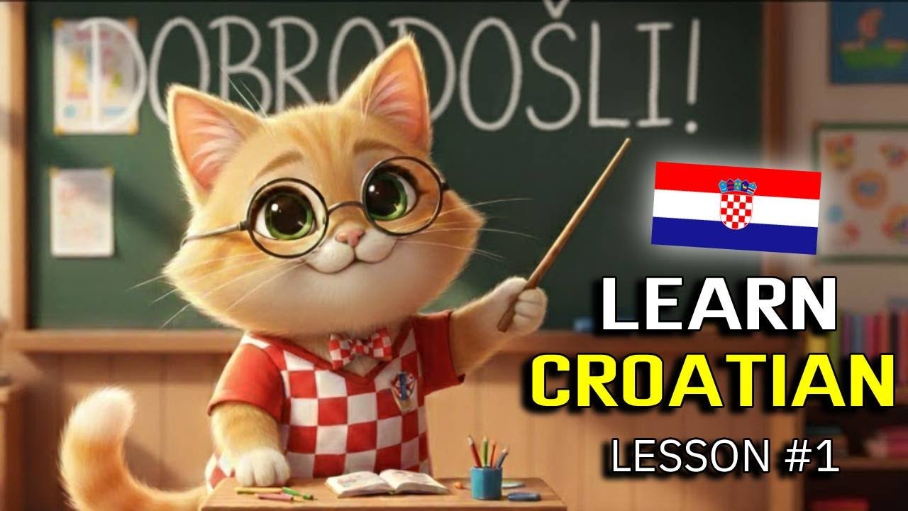 Basic Croatian Lesson 1: Learn Essential Words, Pronunciation & Easy ...