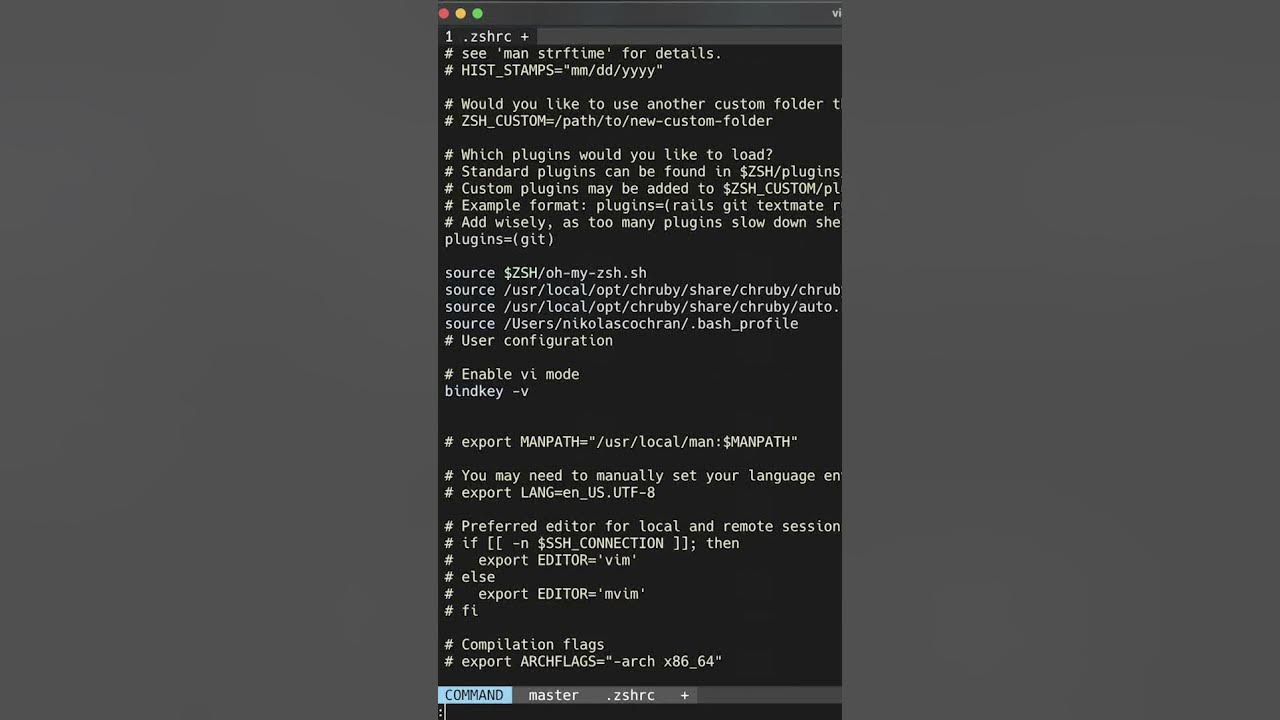 Use Vim In Your Terminal - YouTube