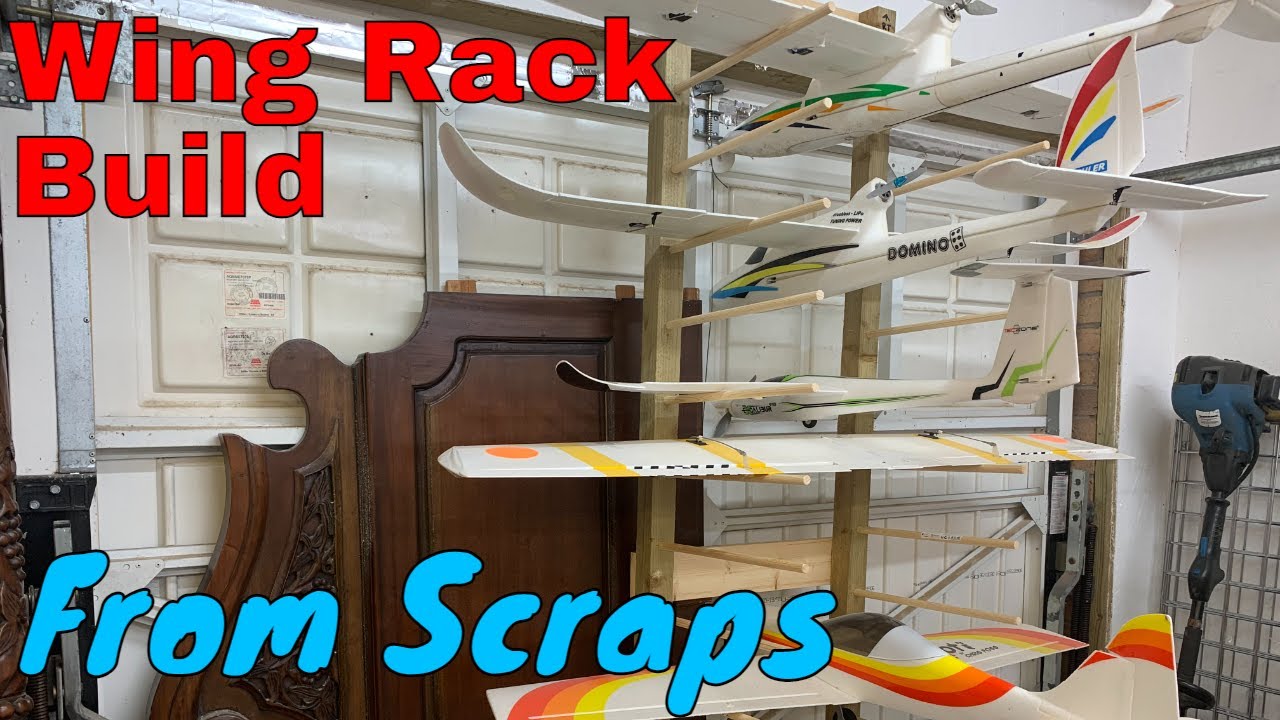 Aircraft Wing Storage Rack Making use of the space - YouTube