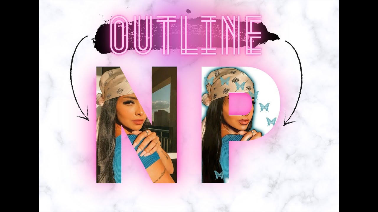 Outline da Nicole Prazeres -Ilustração Digital - YouTube